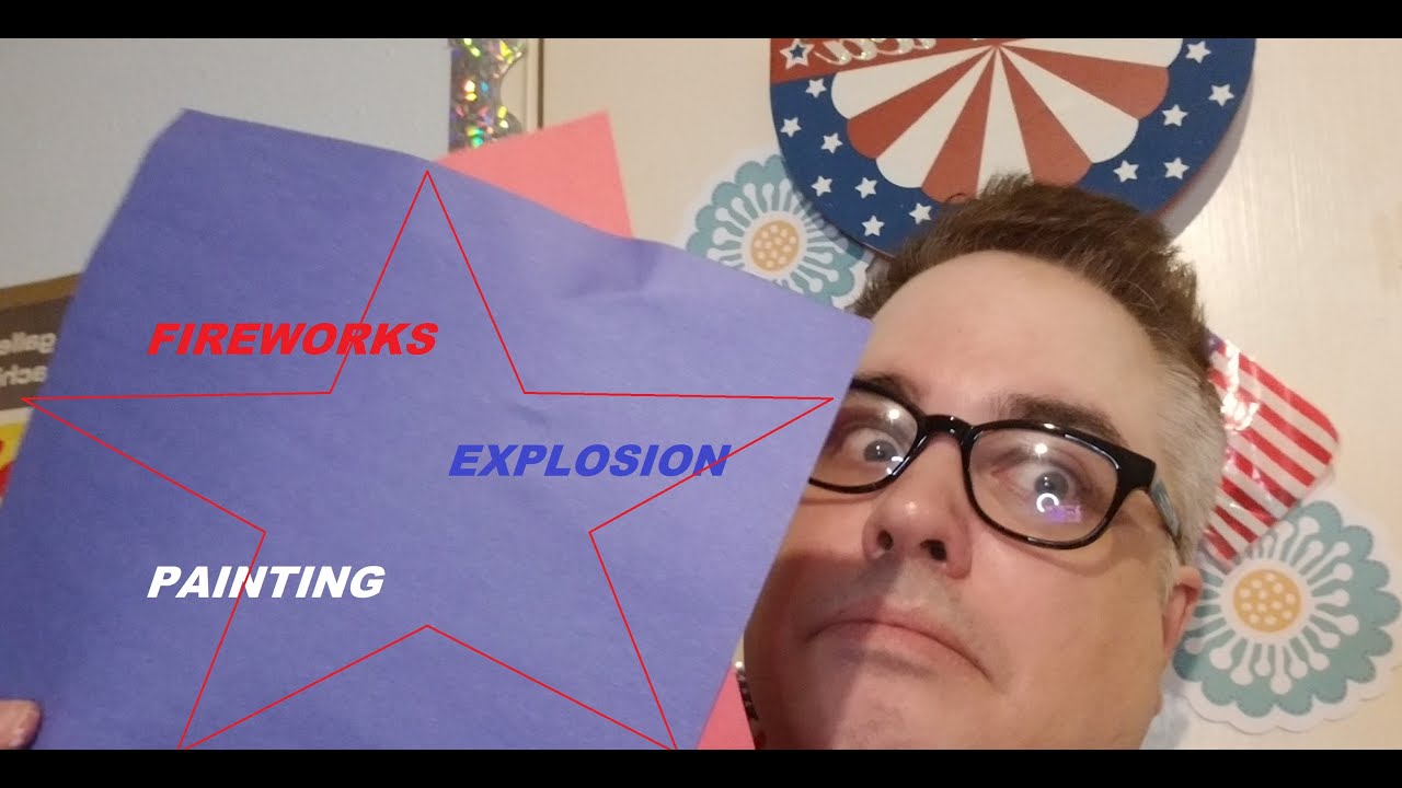 Art & Alcohol, Eps 63: Fireworks DIY Explosion painting. - YouTube