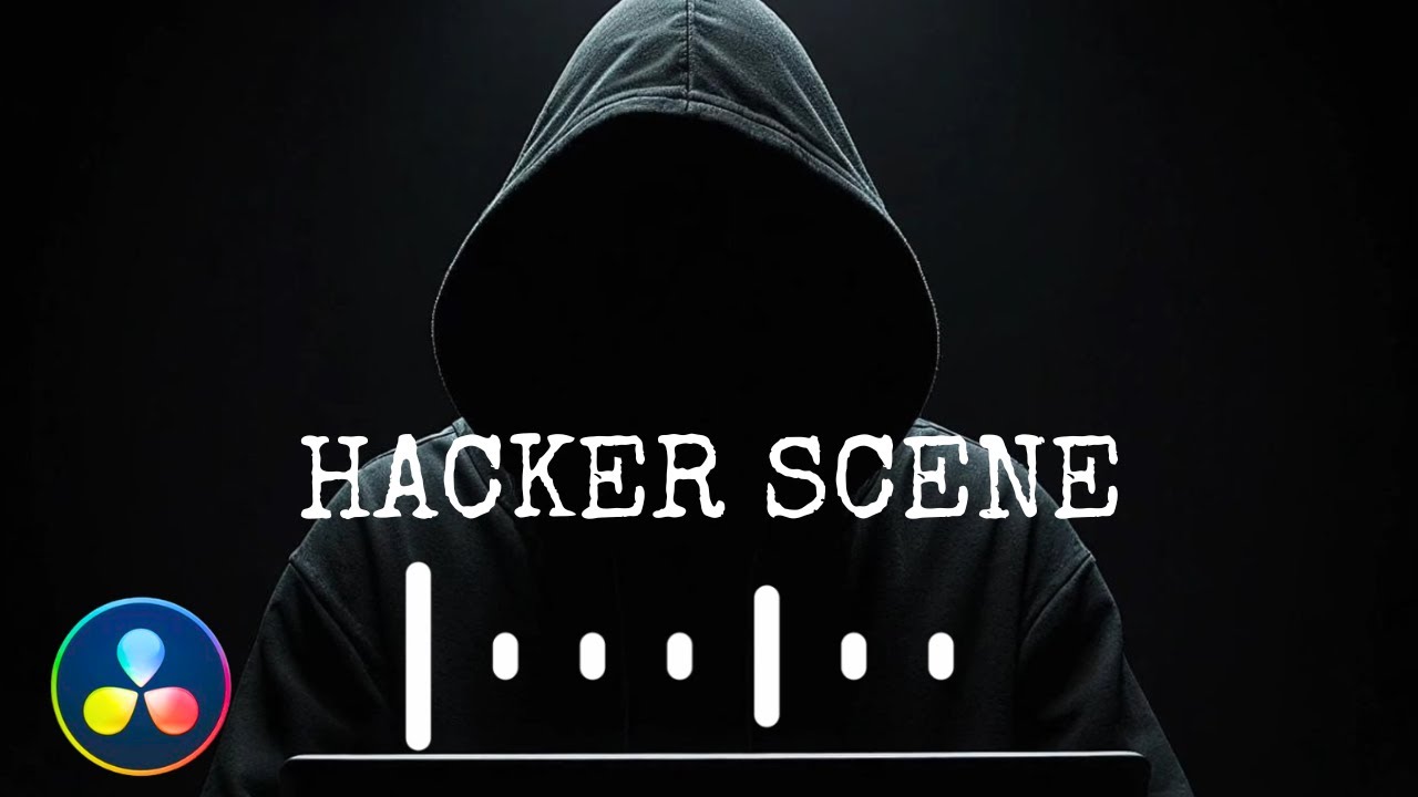 Create a Hacker Scene in DaVinci Resolve | Distorted Voice, Sound ...