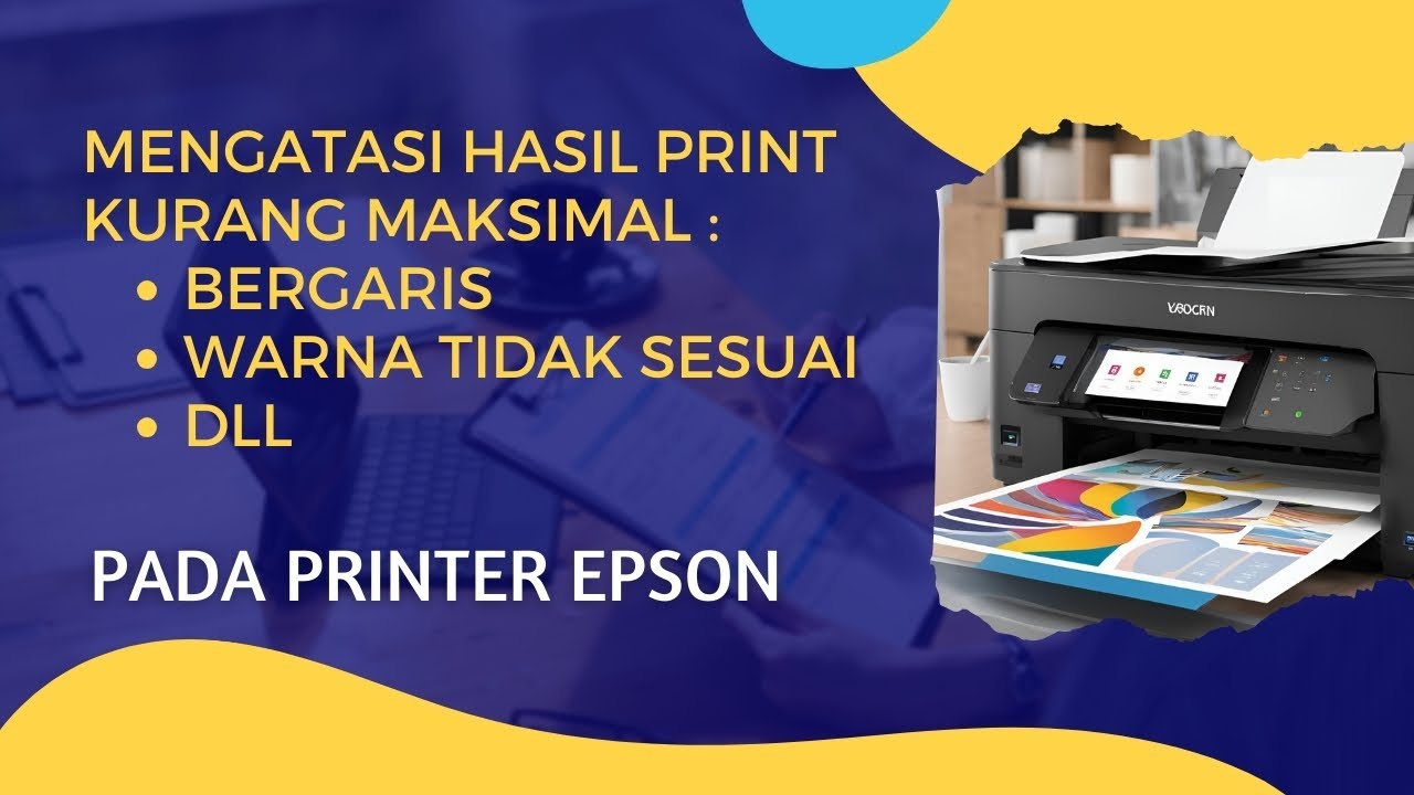 Cara Mengatasi Hasil Print Printer Epson Tidak Maksimal, | Warna Tidak ...