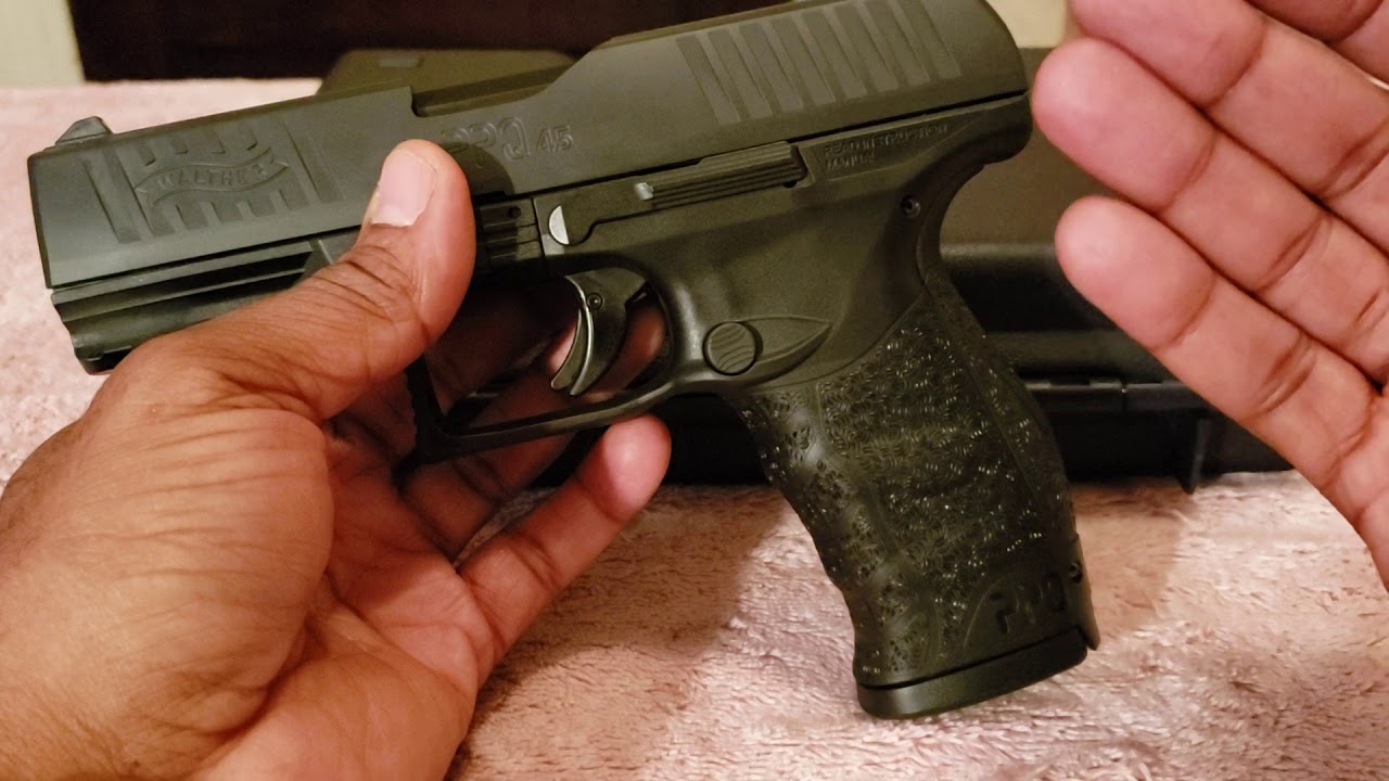 Walther PPQ 45acp M2 Shooting Review - YouTube