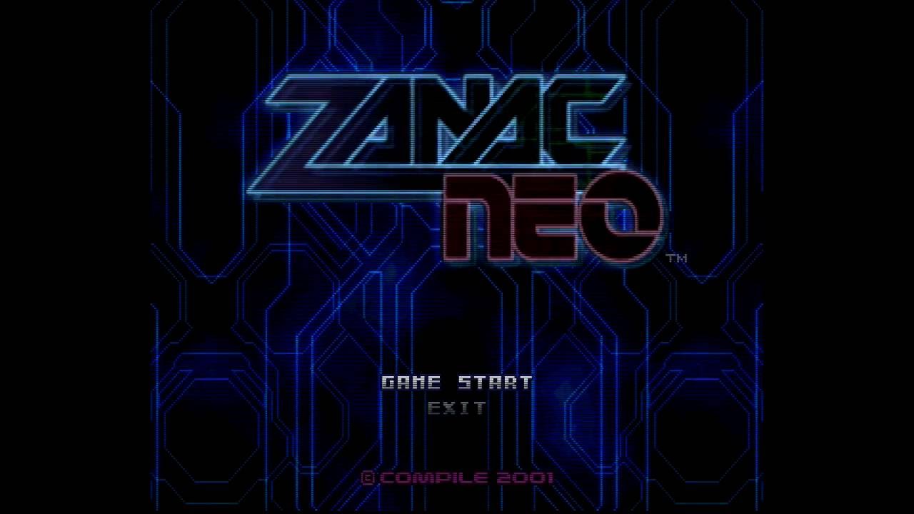 Zanac X Zanac PS1 gameplay XRGB - YouTube