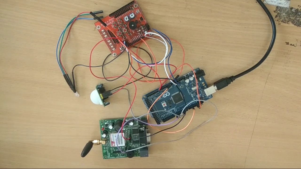 PIR Sensor Based Security Alarm Using GSM Module, Smart System Lab, IET ...