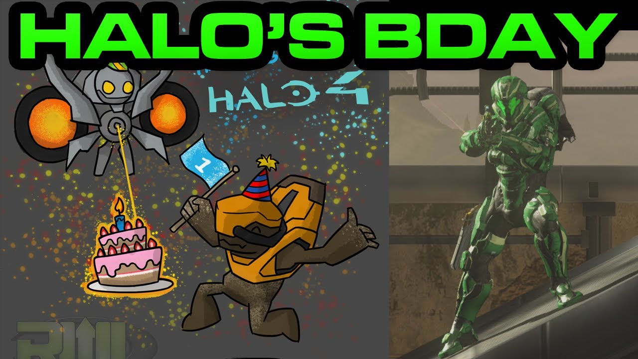 Happy Birthday Halo 4! (Unlock Guilty Spark Emblem) - YouTube