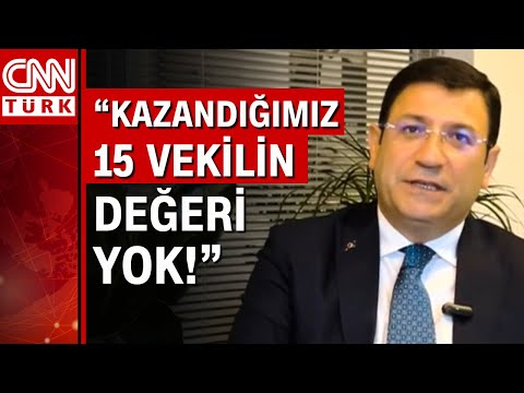 DEVA Partisi Sözcüsü İdris Şahin: \