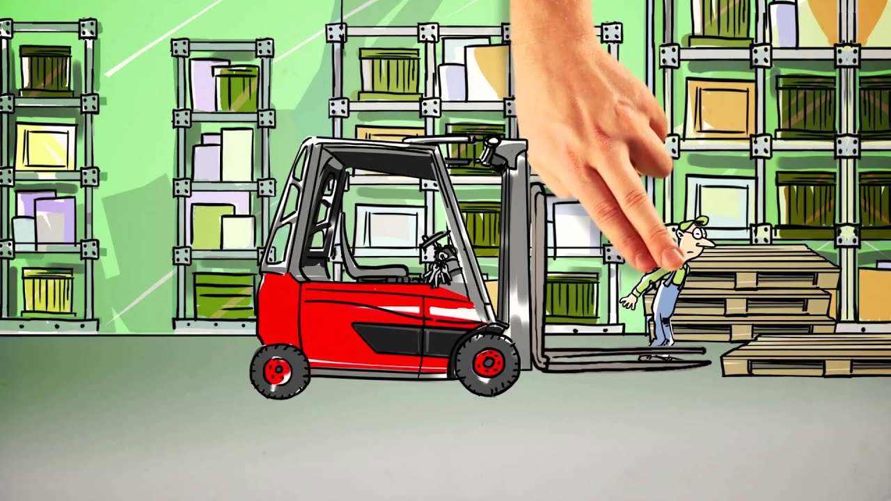 Connect: Flottenmanagement, Fahrerdaten für Gabelstapler - YouTube