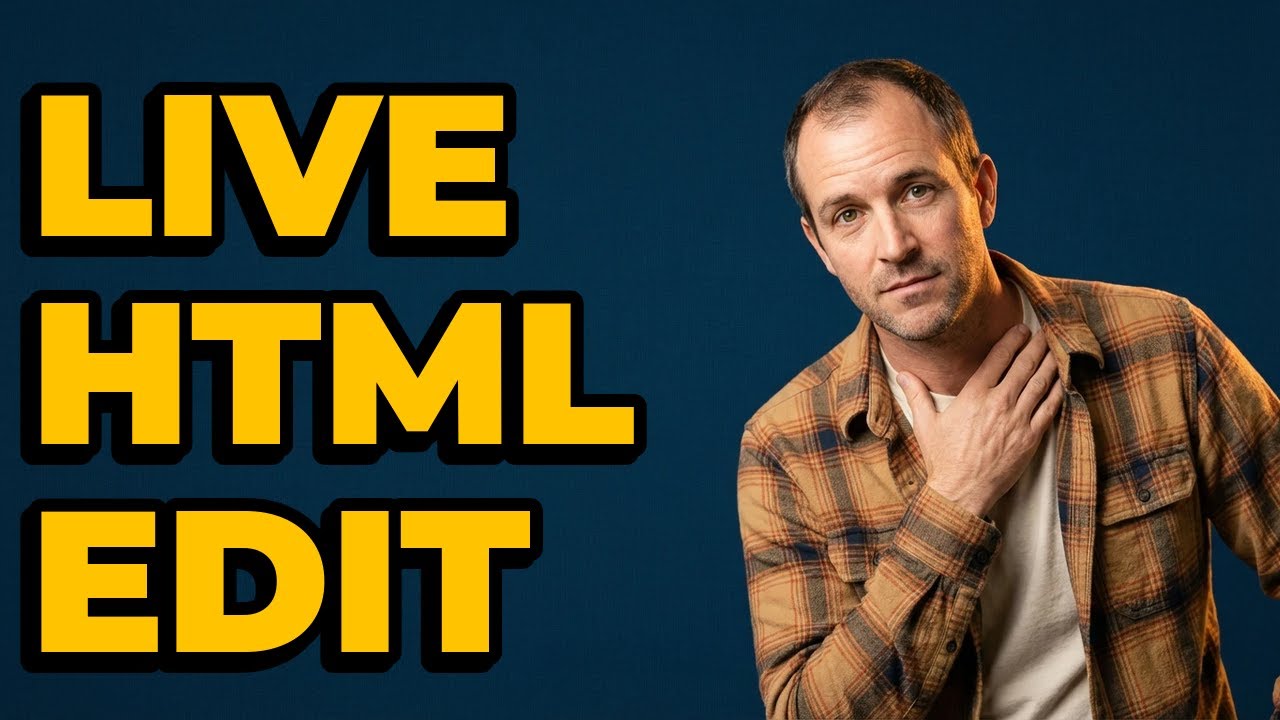 Can I View Live HTML Changes With Dev Tools? - YouTube