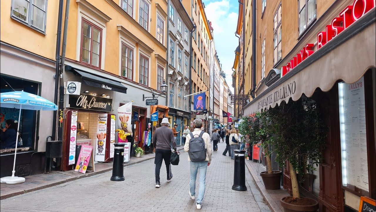 Old Town Stockholm | Gamla Stan City Atmospheric Walk 4k 2025 - YouTube