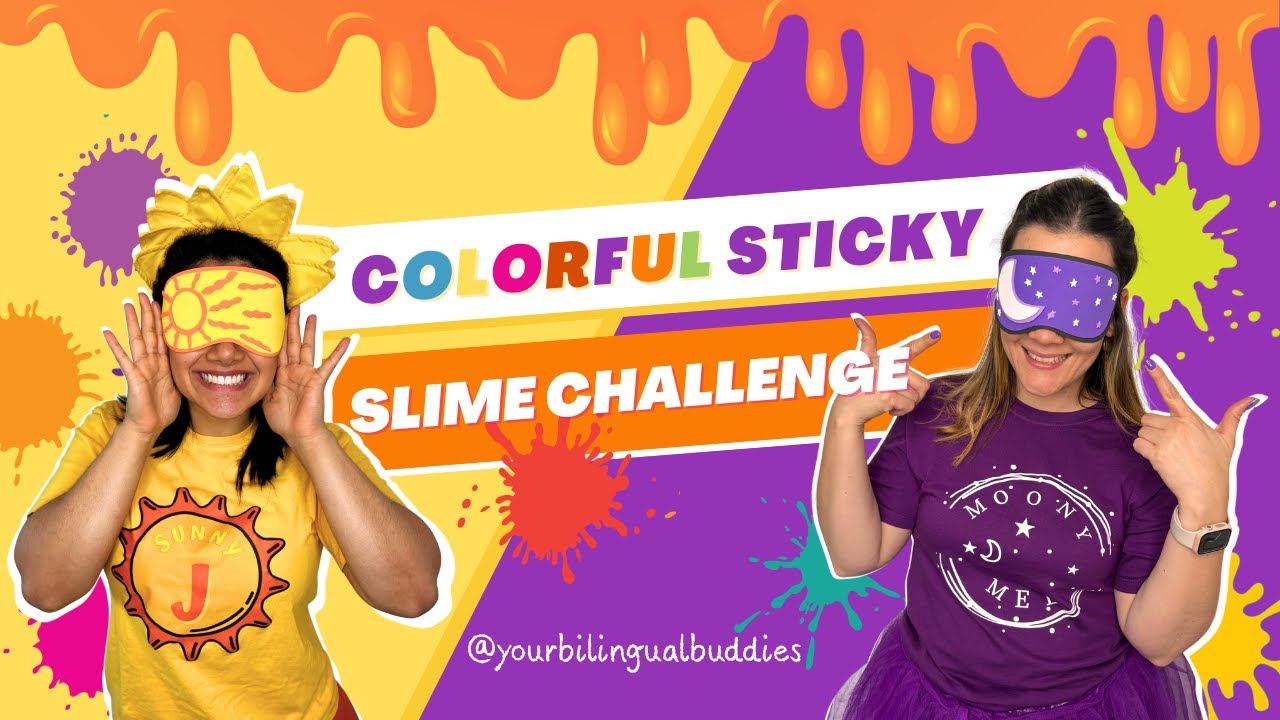 Learn Colors | Colores | SLIME Sensory Play | Bilingual Toddler ...