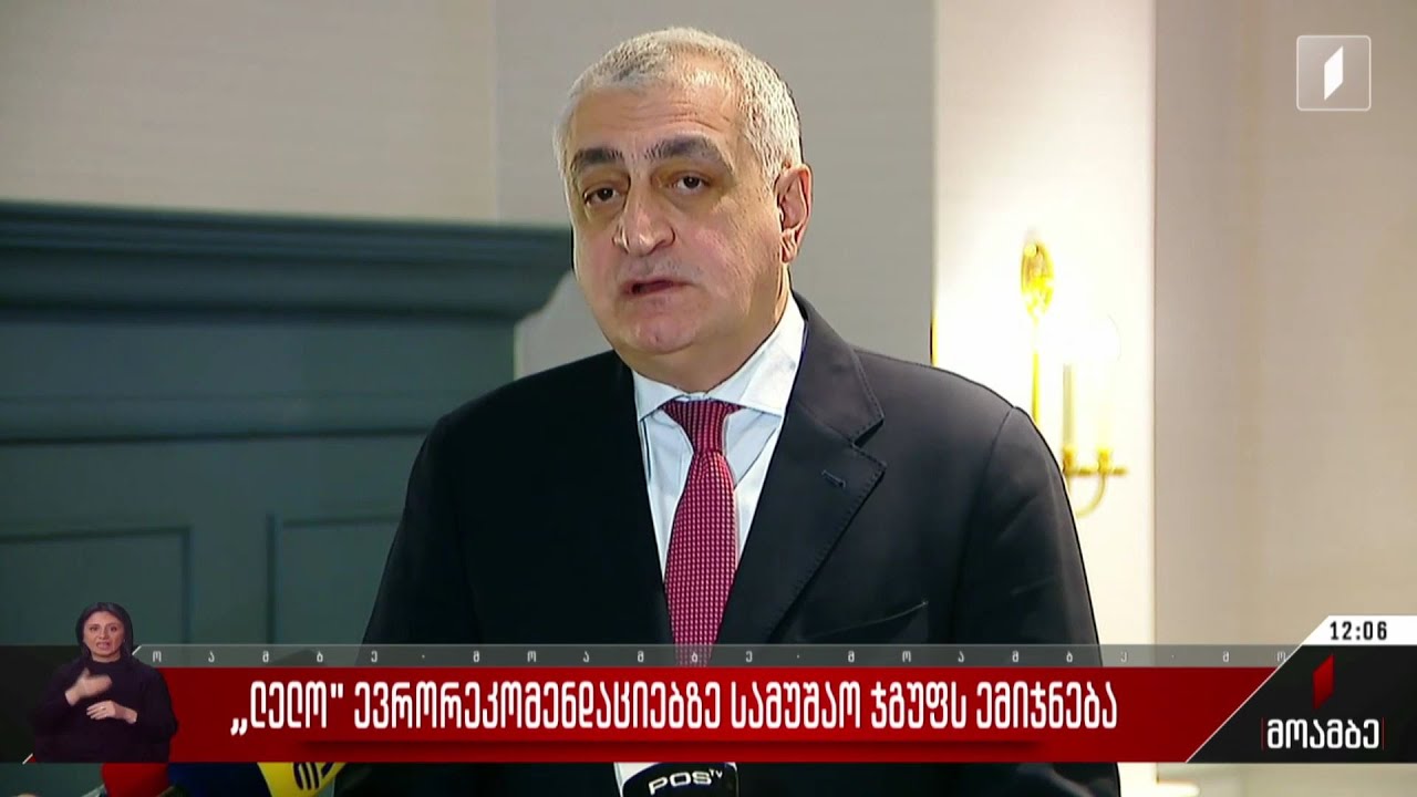 „ლელო“ ევრორეკომენდაციებზე სამუშაო ჯგუფს ემიჯნება - YouTube