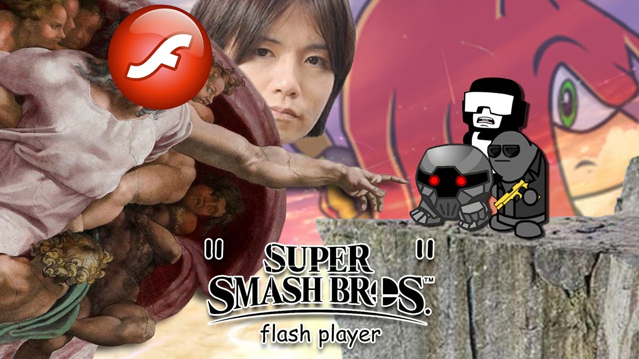 Super Smash Bros : Flash Player Edition - YouTube