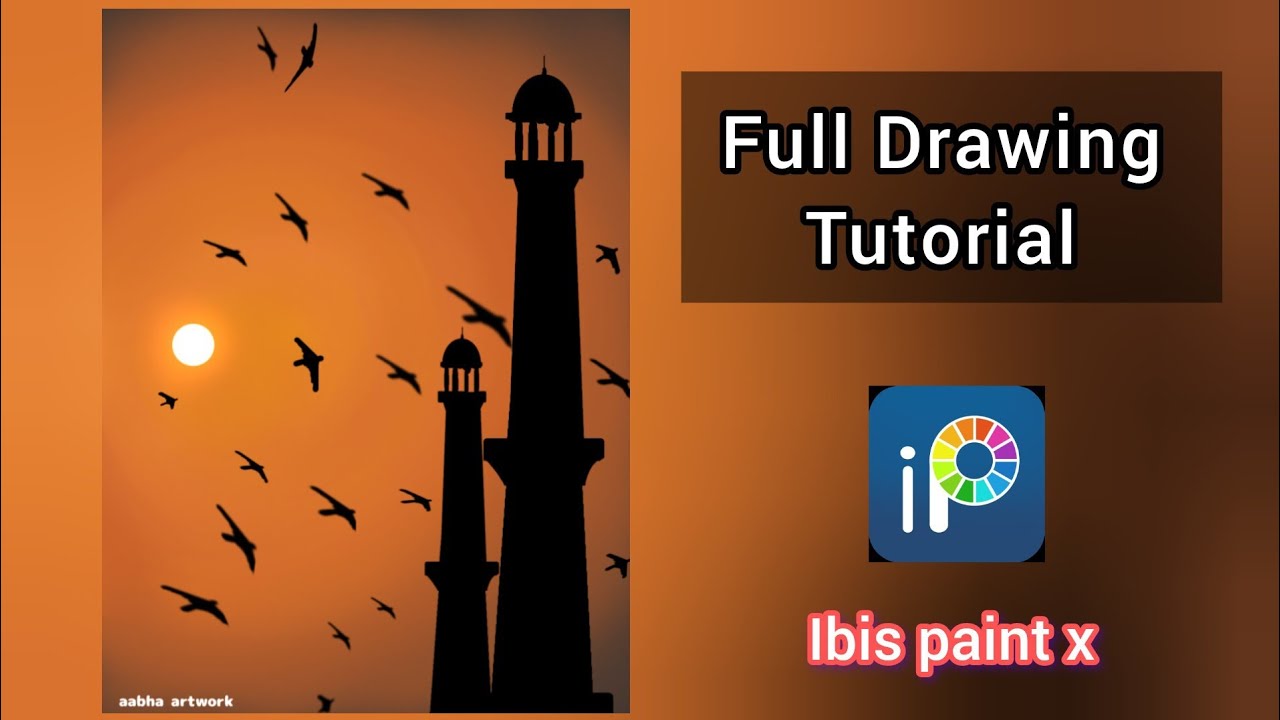 How to Paint Sunset View in IBISPAINT X🎨 - YouTube