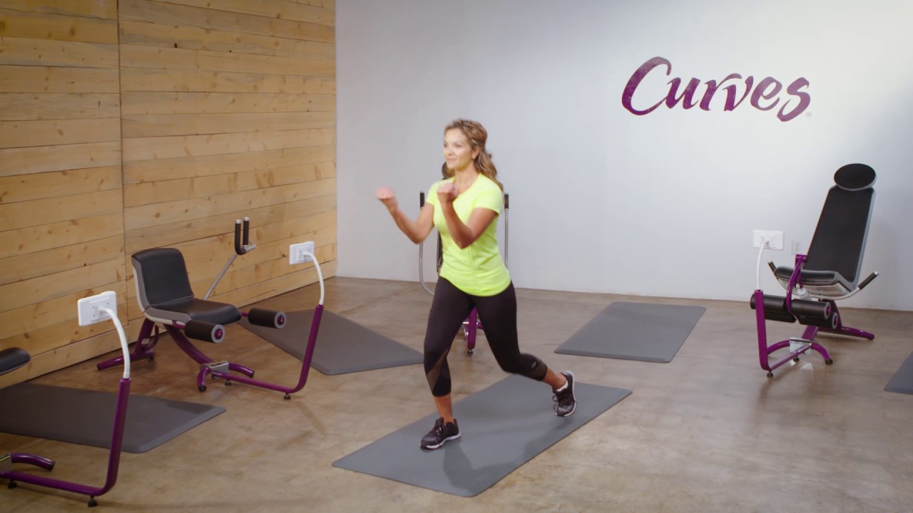 How to do a Reverse Lunge with Bicep Curl | Leg & Glute Exercises ...