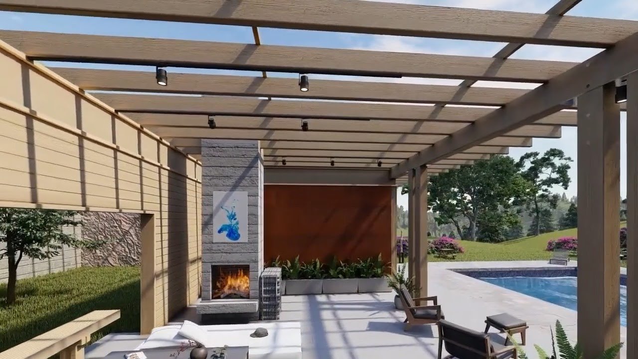Take a walk around this beautiful space featuring our Outdoor Track ...