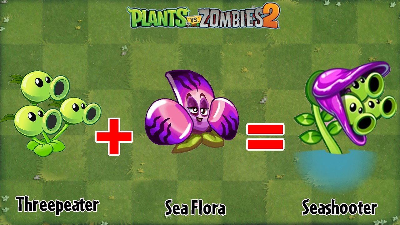 Pvz 2 Discovery - All PEA Plants Evolution & Fusion NOOB - PRO version ...