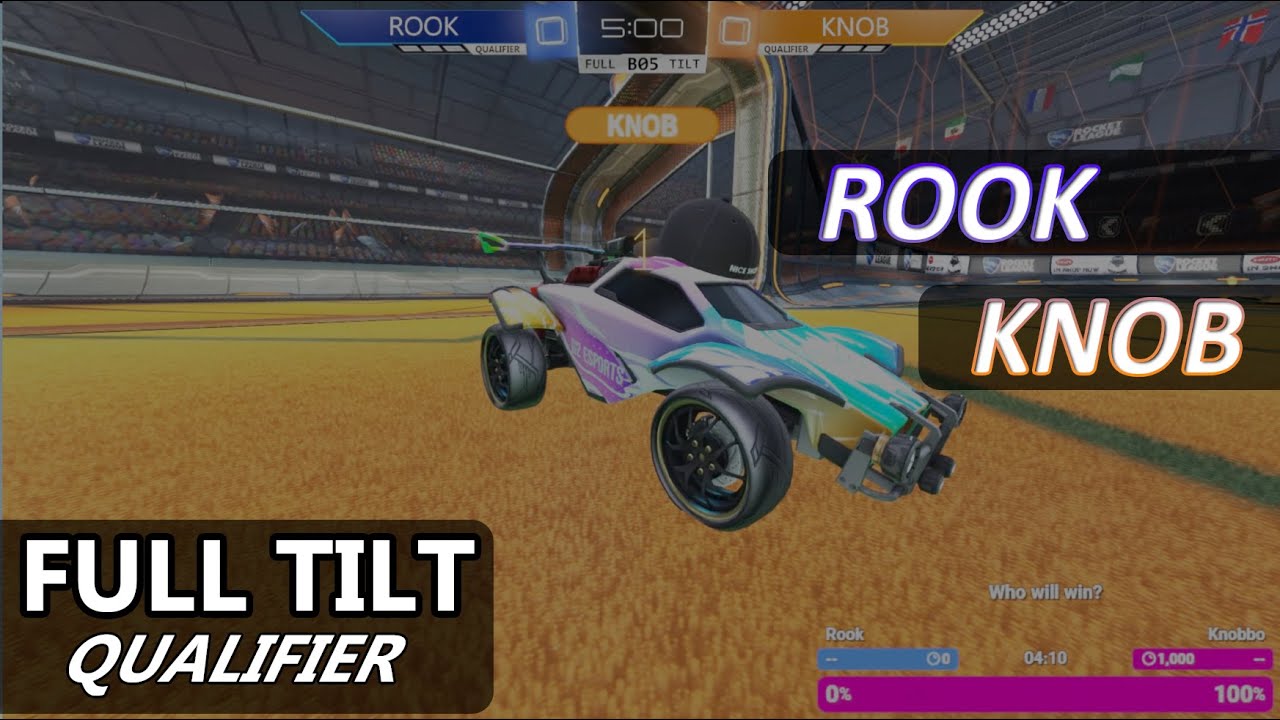 Rook vs Knob | FULL TILT | OCE 1v1 tournament | Qualifier - YouTube