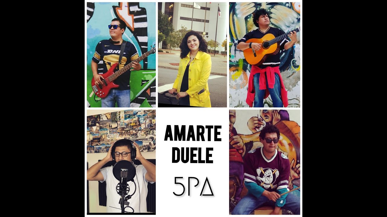 Amarte Duele - 5PA ft. Mitzy & Ariel Serrano - Cover de Natalia ...