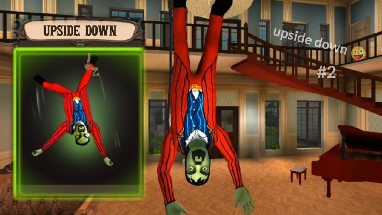 UPSIDE DOWN 😂 Scary Strange 3D - YouTube