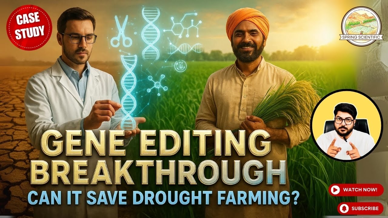 Gene Editing for Drought-Resistant Crops 🌾 | Farming Future with CRISPR ...
