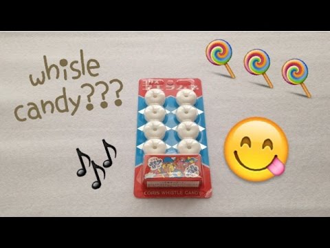 Coris whisle candy ??? •o• - YouTube