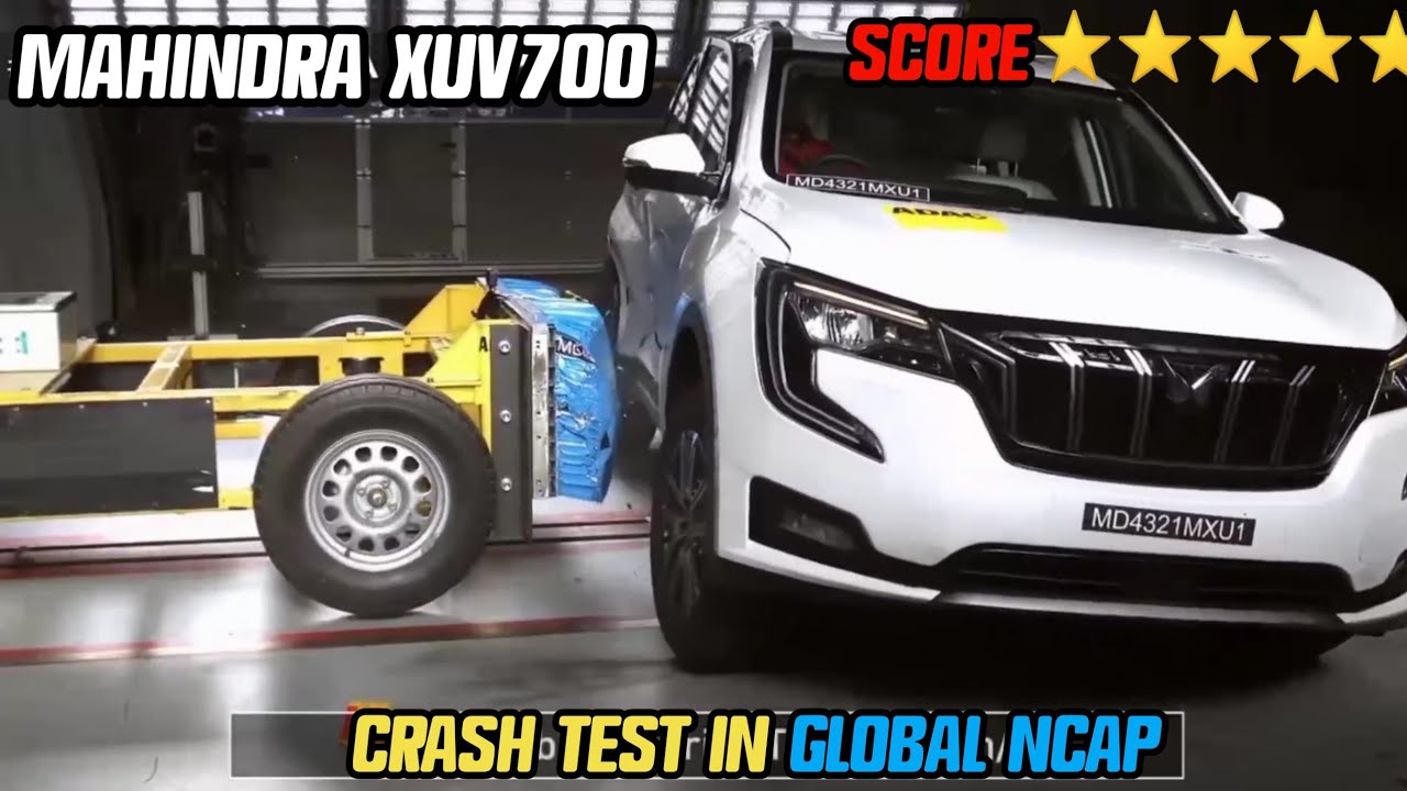 MAHINDRA XUV 7OO| CRASH TEST IN GLOBAL NCAP | SCORED 5 STARS|#SAFE_CARs ...