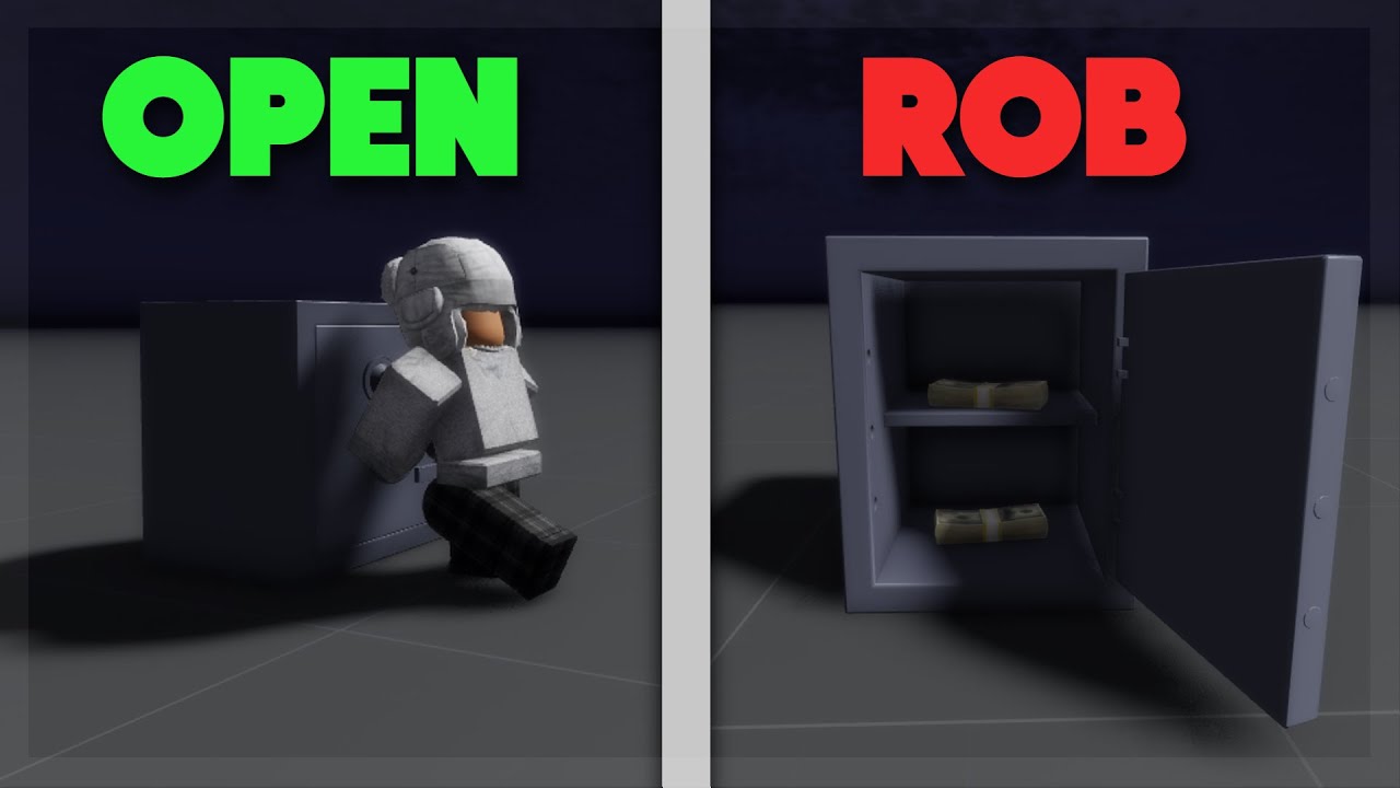 Roblox Safe Robbery System Showcase - YouTube