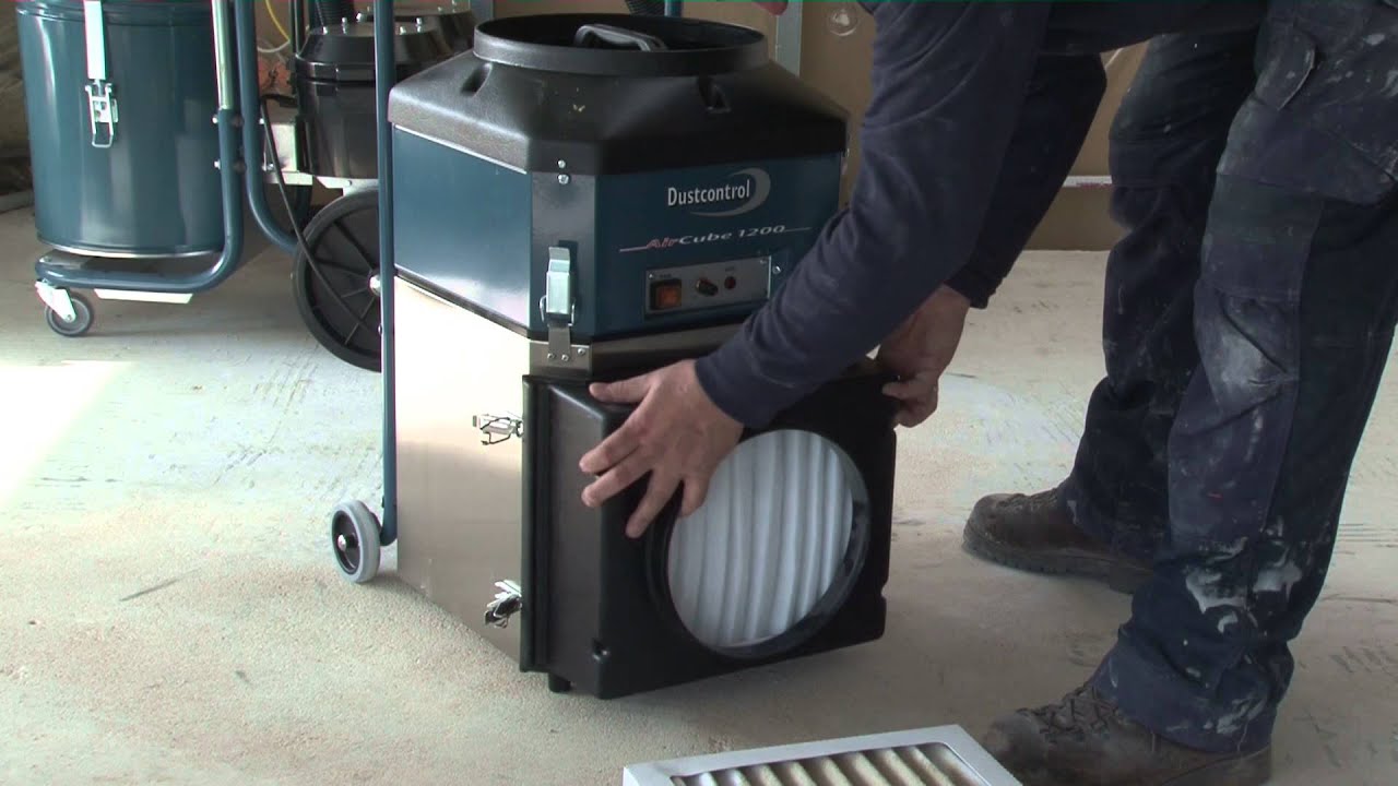 Filterwechsel Luftreiniger DC AirCube 1200 - YouTube
