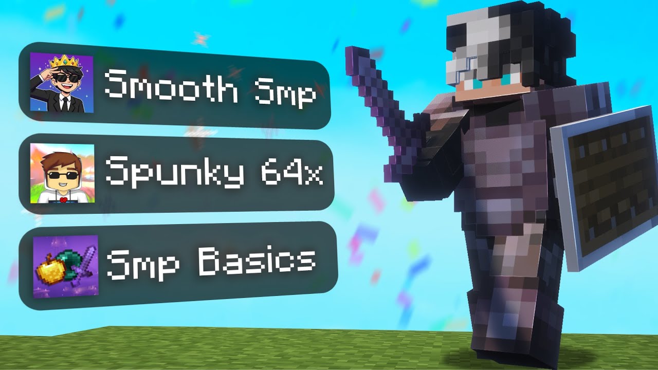 Top 3 BEST SMP + PvP Texture Packs for Minecraft 1.21+ | FPS Boost ...