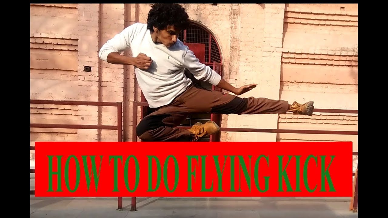 How To Do Flying Kick || The SuryaKungfu - YouTube