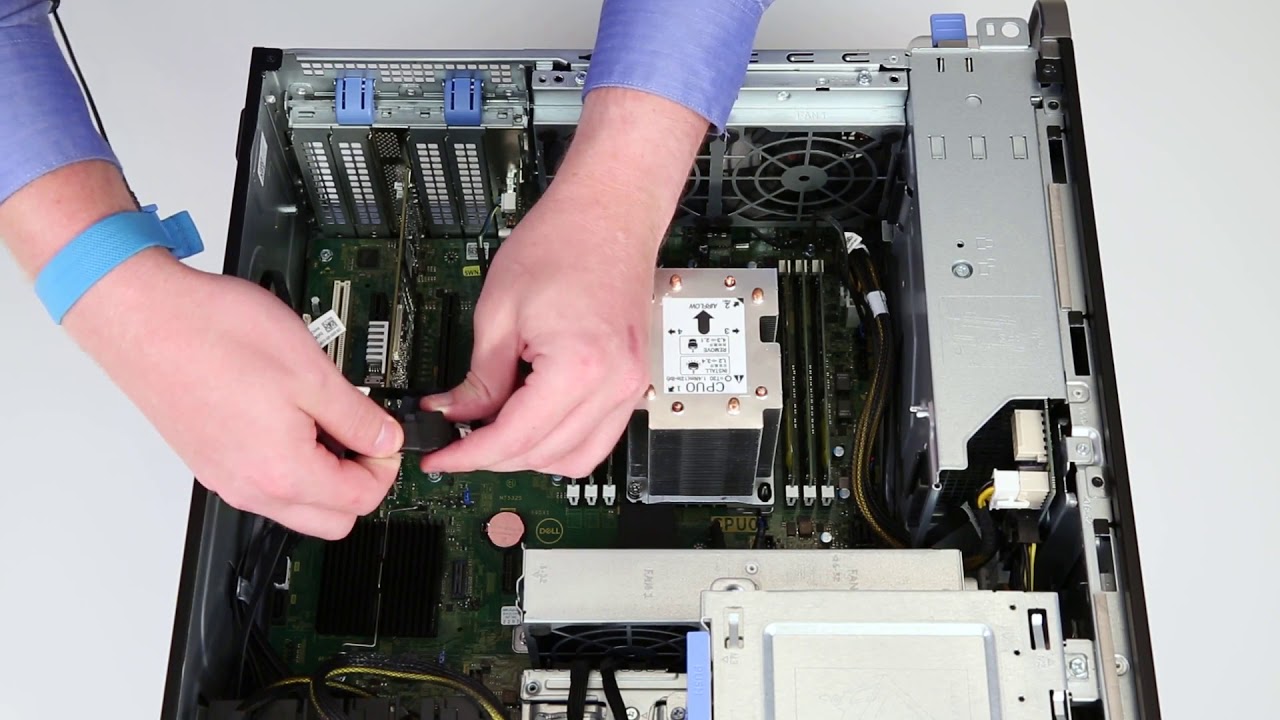Dell Precision 5820 and 7820 Flex Bay Upgrade Convert PCIE to LSI - YouTube