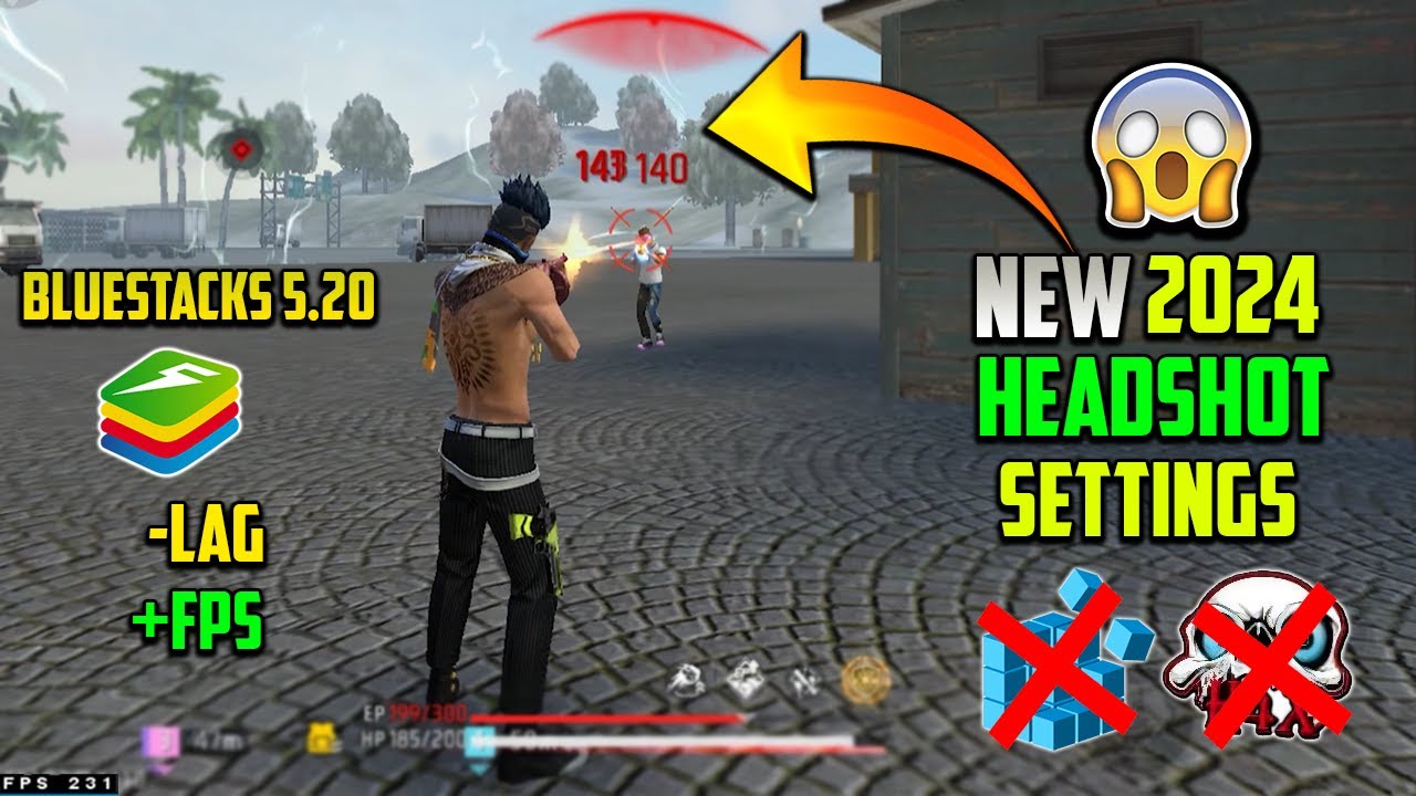Bluestacks 5.20 New Update | Free Fire pc abnormal Headshot Settings ...