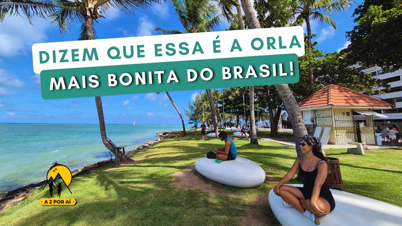 🌊 DIZEM QUE ESSA É A ORLA MAIS BONITA DO BRASIL! 🏝️ - YouTube