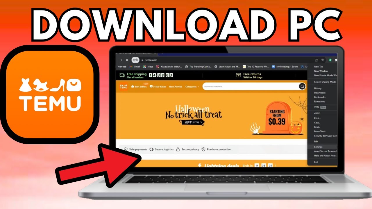 How To Download/Install Temu App On PC (All Windows Versions) - YouTube