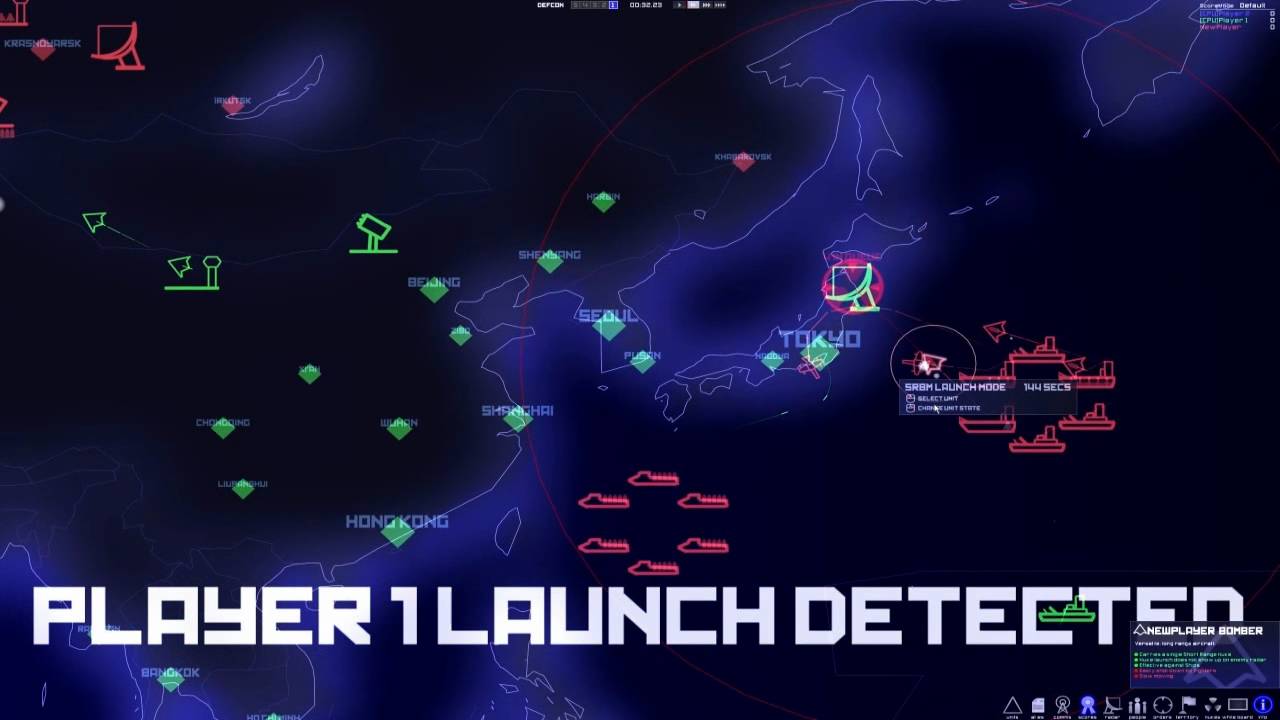 Defcon video game - surveyslopi