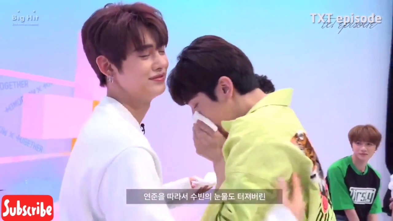 [ TXT ] YEONJUN AND SOOBIN CRY - YouTube