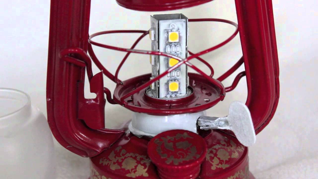 LED Hurricane Lamp / Светодиодная "керосинка" - YouTube
