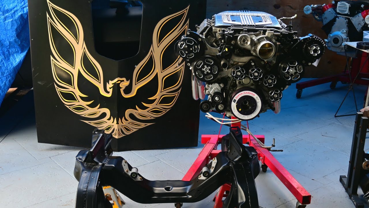Pontiac Trans Am LT4 Supercharged Swap Update - YouTube