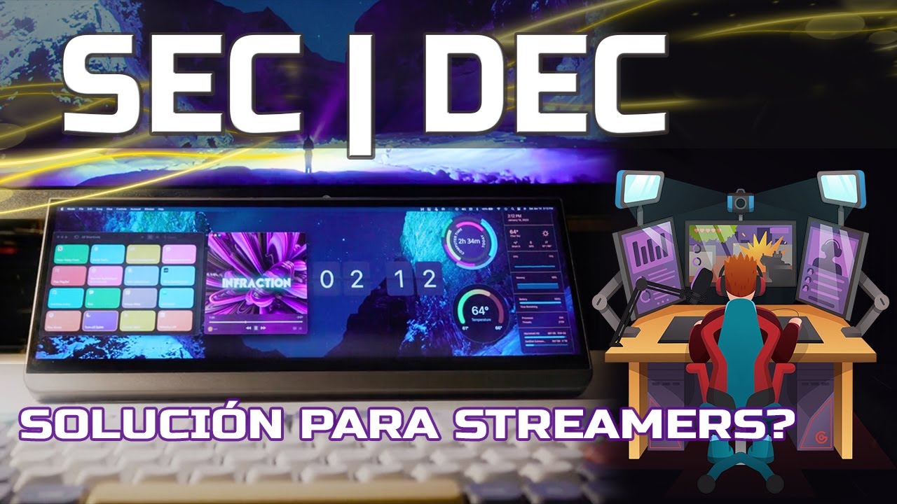 💥SEC DEC pantalla AUXILIAR | Para STREAMERS? - YouTube