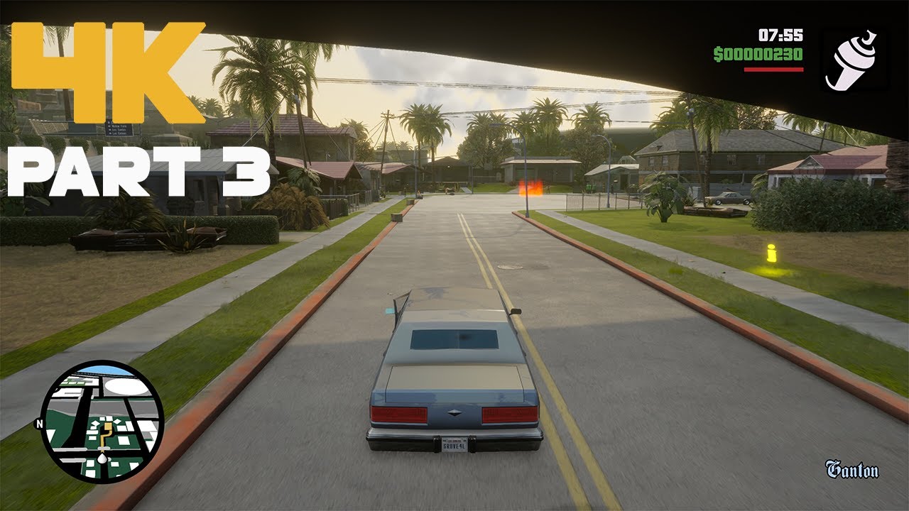 Grand Theft Auto San Andreas Definitive Edition Gameplay - Part 3 - 4K ...