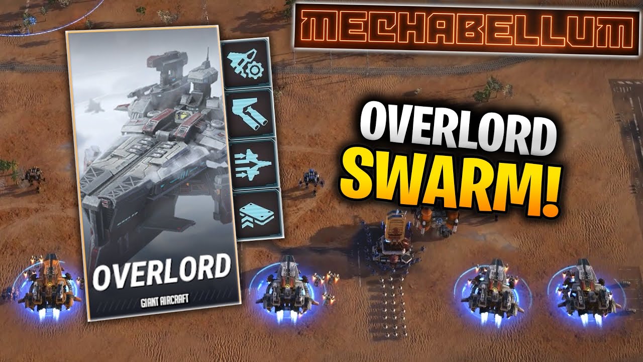 OVERLORD SWARM STRATEGY - This Build Feels OP! (ft. Wasps) Mechabellum Guide - YouTube