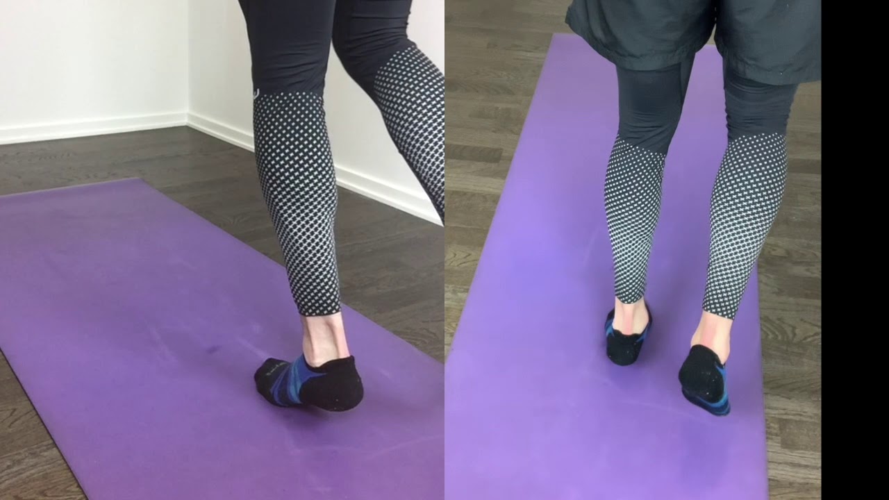 Best Exercises for Runner's: Single leg isometric calf raise hold - YouTube