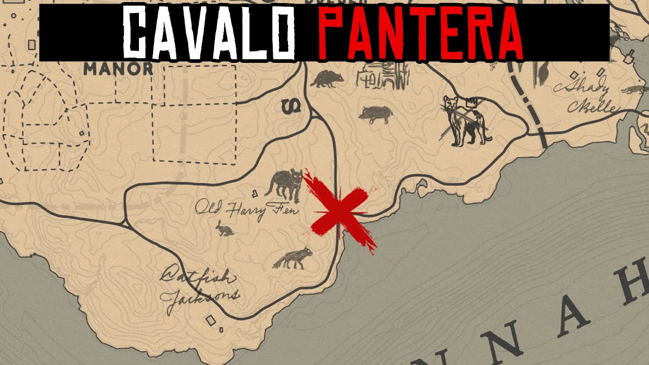Uma Pantera e o Seu Cavalo Mais Bonito e Poderoso - Red Dead Redemption ...