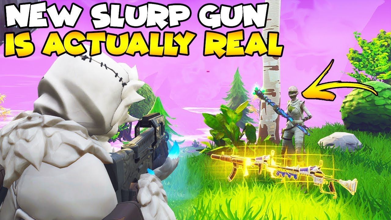 NEW Slurp Gun is REAL! 😱 (Scammer Gets Scammed) Save The World PVE ...