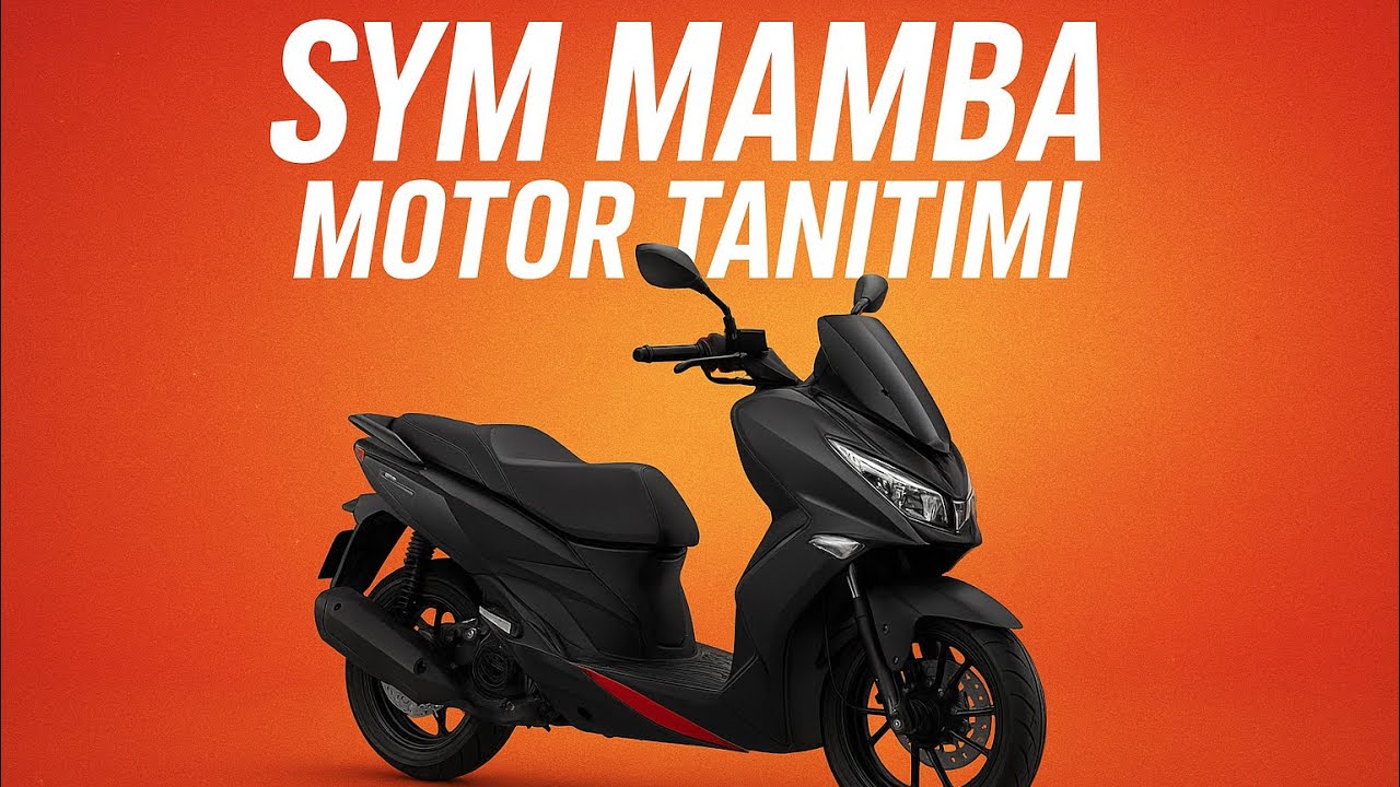 SYM Mamba motosiklet tanıtımı - YouTube
