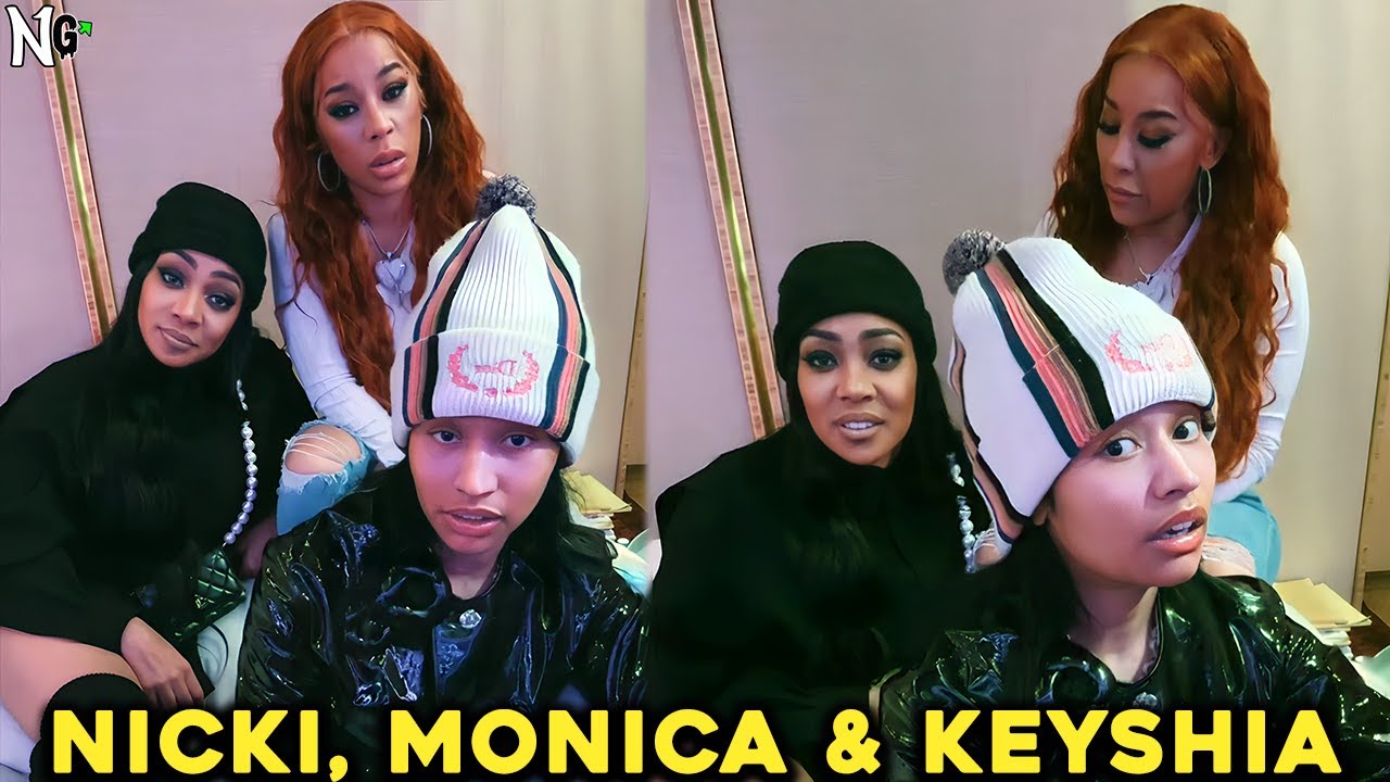 Nicki Minaj, Monica & Keyshia Cole HILARIOUS Instagram Live | 12/2/2023 ...