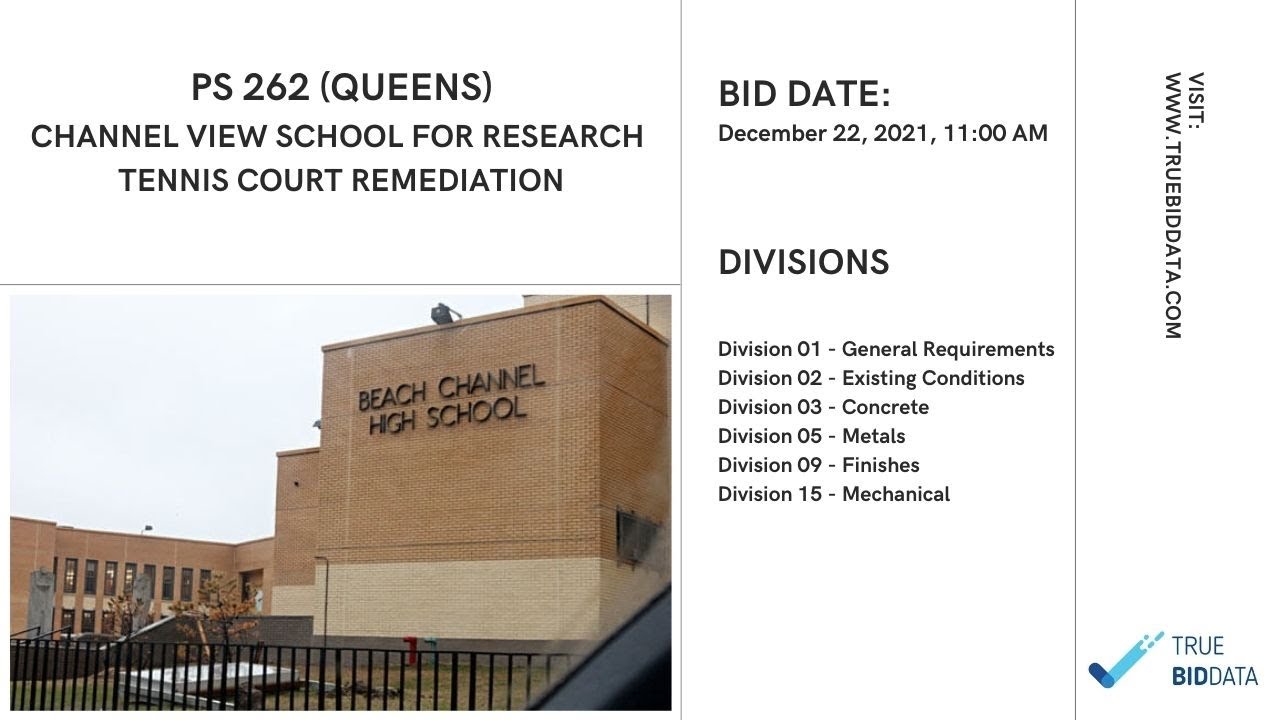 PS 262 (Queens) - Channel View School for Research, Tennis Court ...