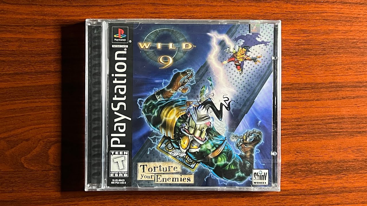 📦 Retro Unboxing | Wild 9 | Sony PlayStation (PS1) - YouTube