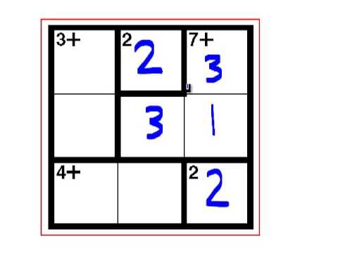 Solving a 3X3 Ken Ken - YouTube