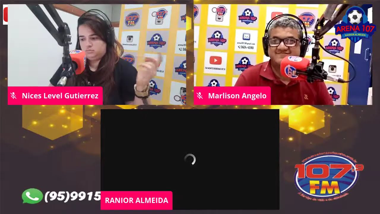 🔴 ARENA 107 🏐🏀⚽ Edição n° 226 Com RANIOR ALMEIDA, MARLISON ANGELO e ...