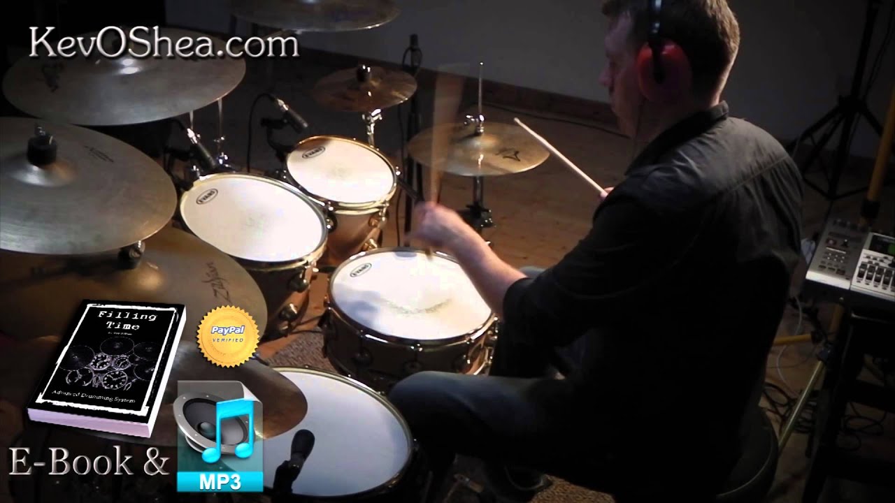 Free Drum Lessons | Nice Linear Drumming Pattern - YouTube