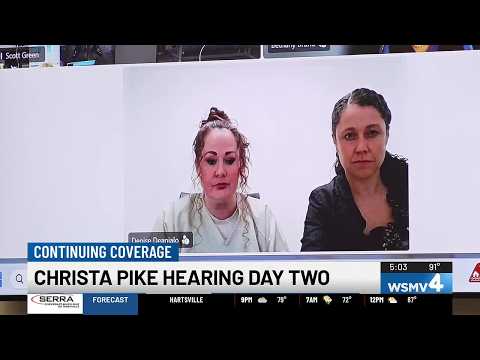 Anhörung zur geplanten Hinrichtung von Christa Pike, der einzigen Frau im Todestrakt von Tennesse...